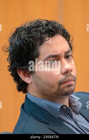 Rob Willems At The Public Meeting At The Raadszaal Building Amsterdam ...