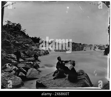 Washington, District of Columbia (vicinity). Great Falls, Potomac River ...
