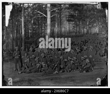 Petersburg, Virginia. Company H, 114th Pennsylvania Infantry, Civil War ...