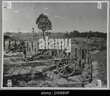 Confederate fortifications, Atlanta, Ga., . Civil War Photograph ...