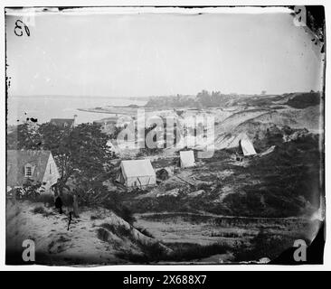 Yorktown, Virginia. View from Cornwallis cave, Civil War Photographs ...