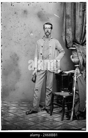Capt. E. Clark, 7th NYSM, Civil War Photographs 1861-1865 Stock Photo ...