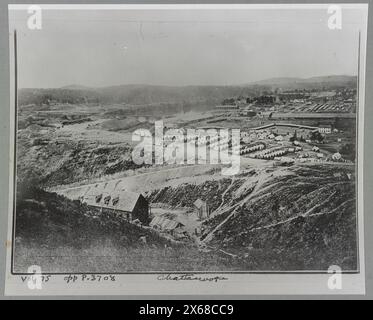 View of Chattanooga, Tenn., Civil War Photographs 1861-1865 Stock Photo ...
