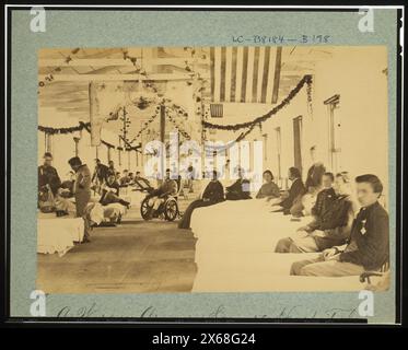 A Ward in Armory Square Hospital, Washington, D.C Stock Photo - Alamy