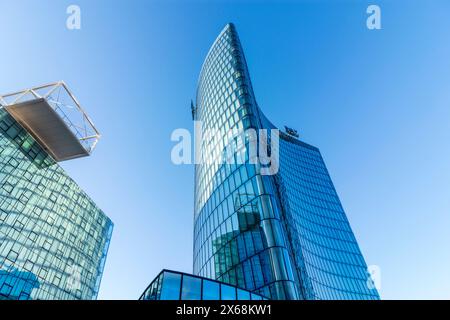 Vienna: OMV and Borealis headquarters in 02. Leopoldstadt, Wien ...