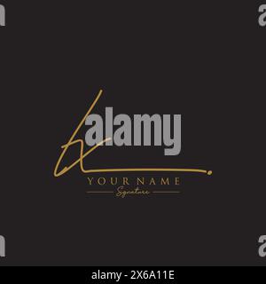 Letter IX Signature Logo Template Vector Stock Vector Image & Art - Alamy
