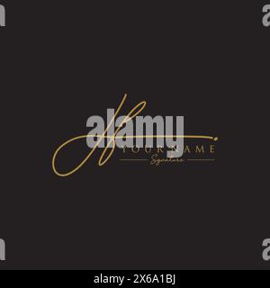 JF Signature Logo Template Stock Vector Image & Art - Alamy
