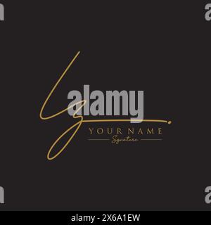 LZ Initial Letter Luxury Logo template in vector for Restaurant, Royalty, Boutique, Cafe, Hotel ...