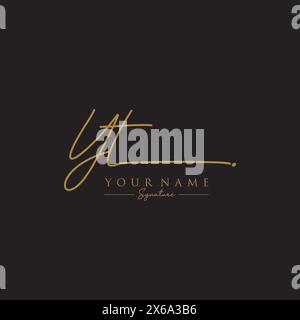 YT Initial Letter Luxury Logo template in vector for Restaurant ...