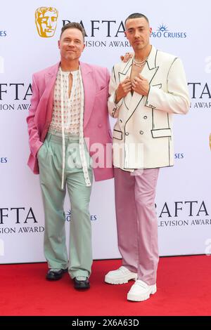 London, UK. Stuart Armfield and Francis Haugen at the BAFTA Television ...