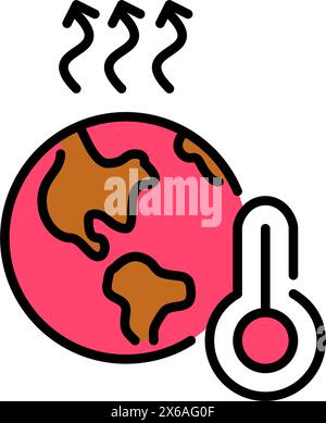 water waves with arrows up line style icon vector illustration design ...