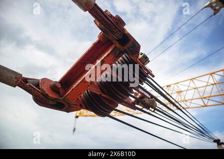 about the box sheave hook block and sling reeving pulley rustly at the ...