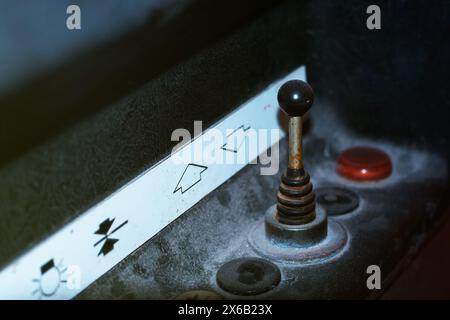 the control panels of construction hoist for up and down way and there ...