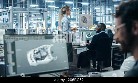 Green Energy Car Design: Diverse Team of Automotive Enginers Using ...