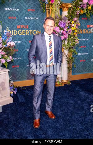 Tom Verica attends Netflix Bridgerton season 3 premiere at Alice Tully ...