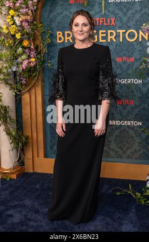 Ruth Gemmell attends Netflix Bridgerton season 3 premiere at Alice ...