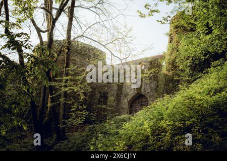 Rudkhan Castle Roodkhan Castle north of iran persian fortress Stock ...