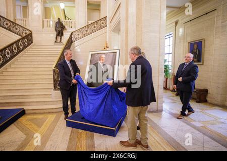 Former Stormont Assembly speaker Mitchel McLaughlin with party ...