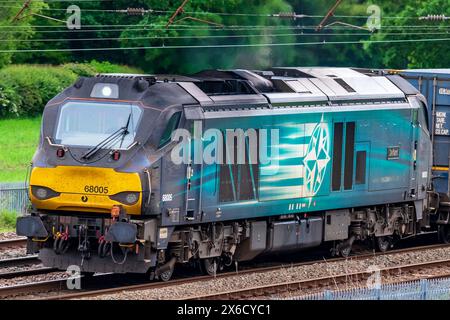 Direct Rail Services class 68 diesel locomotive No. 68009 "Titan ...