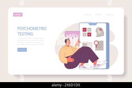 Psychometric Testing concept. Assessing cognitive abilities and ...