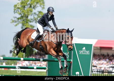 Lauren Innes of New Zealand with Global Fision M during the second ...