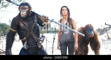 KINGDOM OF THE PLANET OF THE APES 2024 20th Century Studios film with ...