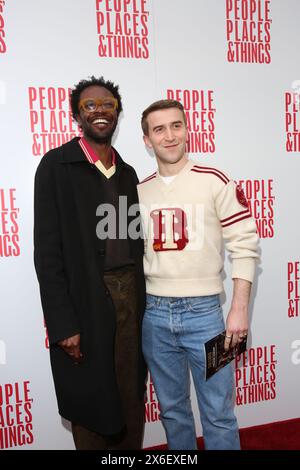 Omari Douglas and Callum Scott Howells attend the 'Opening Night' of ...