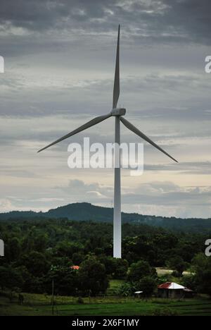 San Lorenzo Wind Farm, Guimaras, Province of Guimaras, Western Visayas ...