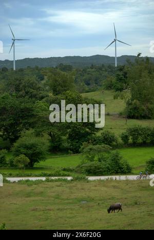 San Lorenzo Wind Farm, Guimaras, Province of Guimaras, Western Visayas ...