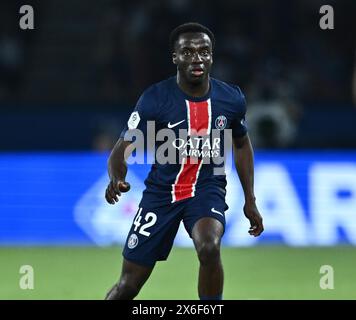 PARIS, FRANCE - MAY 12: Yoram Zague of Paris Saint-Germain on podium ...