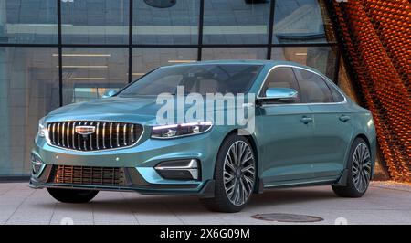 Geely Preface is a great-looking sedan built on Volvo's modular ...