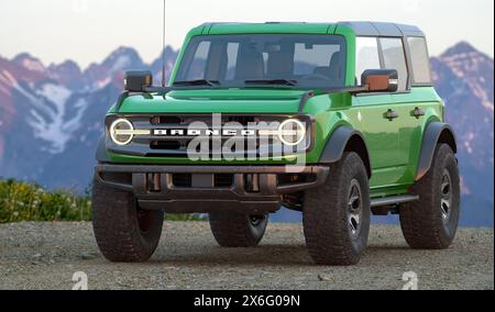 New Ford Bronco off-road 4x4 SUV Stock Photo - Alamy