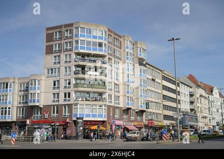 Plattenbau, Badstraße, Gesundbrunnen, Mitte, Berlin, Deutschland Stock ...