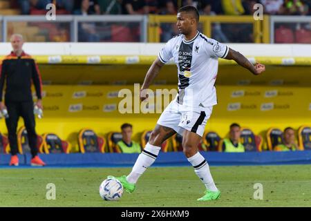 Lecce, Italy. 13th May, 2024. Medon Berisha of US Lecce during US Lecce ...