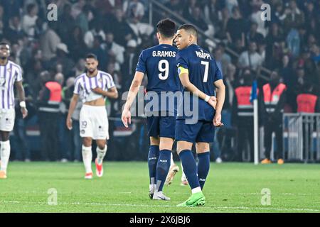 Goncalo Ramos during the Ligue 1 football (soccer) match Paris Saint ...