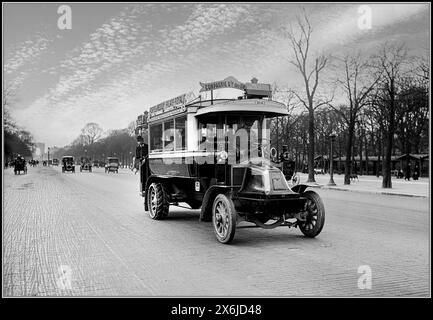 The Arc de Triomphe. Paris. 1910 Stock Photo - Alamy