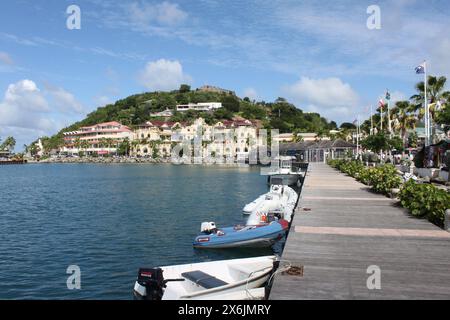 Marigot, Saint Martin, France- November 26, 2016: Local atmosphere at ...