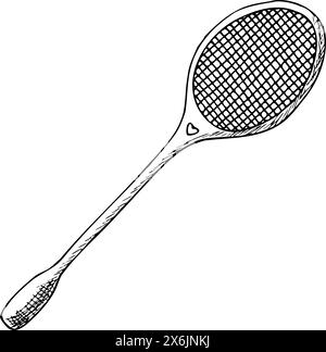 badminton sports equipment racket Stock Vector Image & Art - Alamy