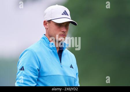 Ludvig Åberg of, Sweden. , . during a practice at the range prior to ...