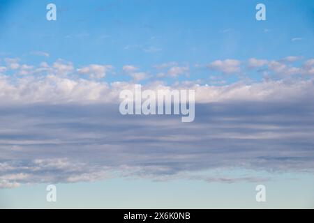 White color clouds found in the blue sky background Stock Photo - Alamy