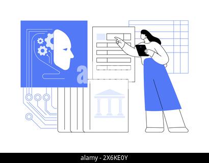 AI-Optimized Regulatory Compliance abstract concept vector illustration ...