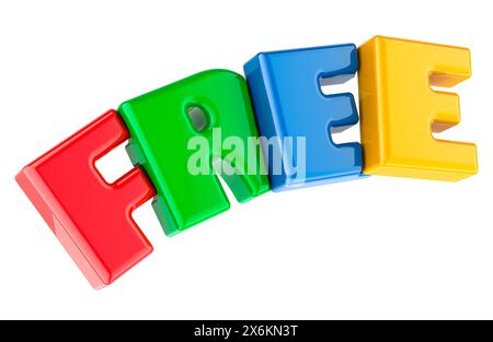 Bonus, colored inscription. 3D rendering isolated on white background ...
