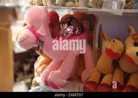 Soft Toy Camels Being Sold in Shop in the Muscat International Airport ...
