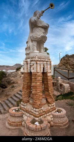 Statue at the Sanctuary of Santa María Magdalena,Novelda Stock Photo ...