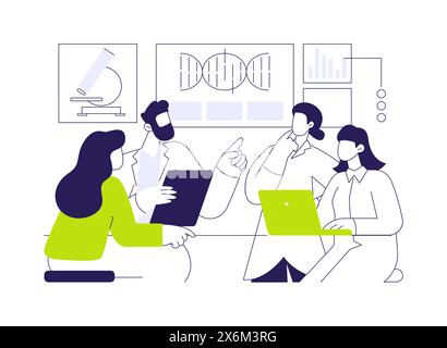 Form a scientific hypothesis abstract concept vector illustration Stock ...