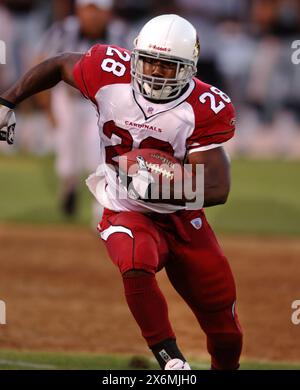 Arizona Cardinals rookie running back Jeremiyah Love speaks during a ...