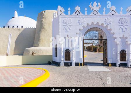 City views of Hofuf in eastern Saudi Arabia, Al-Hasa Governorate within ...