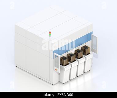 Semiconduct Wafer Cleaning, Etching system and OHT, AGV in Fab ...