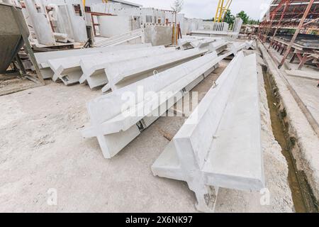 Precast concrete casting manufacturing plant, Cement products large ...