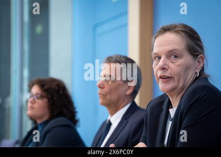 Bundespressekonferenz zur Europawahl 2024 Dr. Ruth Brand, Praesidentin ...